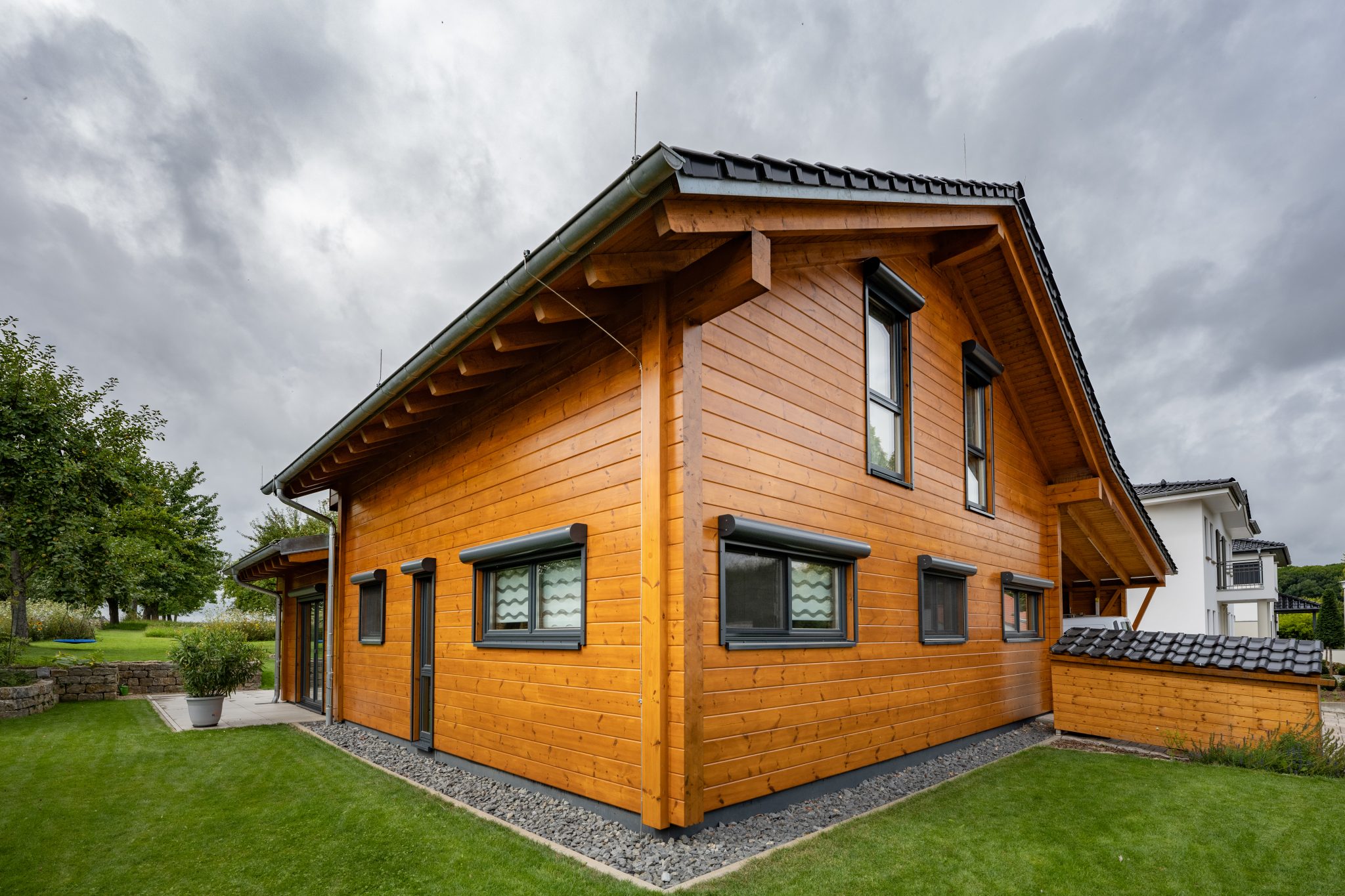 Holzhaus Schweinfurt Fullwood Wohnblockhaus